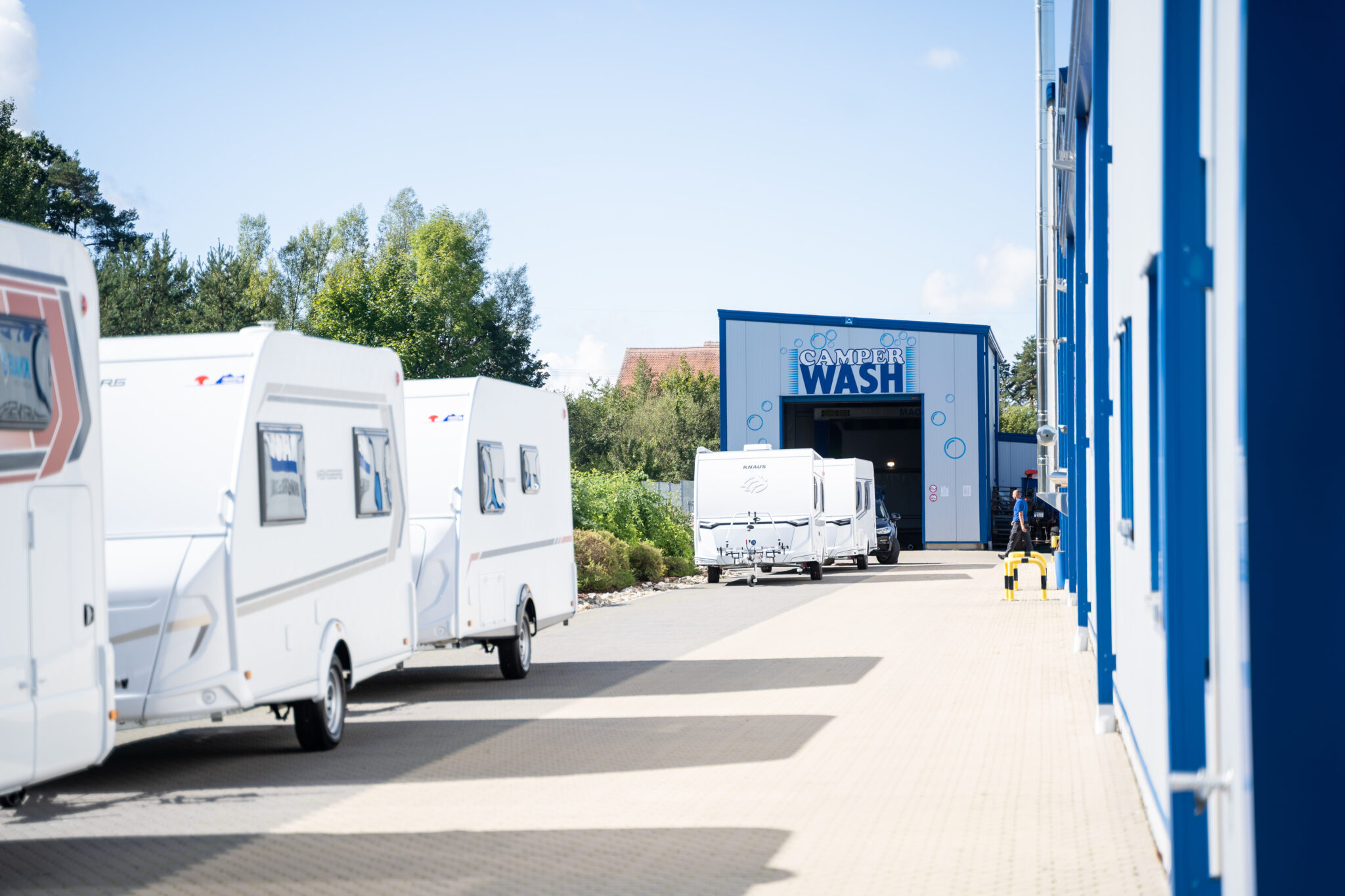 Wohnwagen Waschanlage In Der Nahe